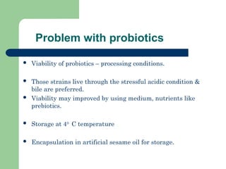 Probiotics Clinical Uses with pharmacology | PPT