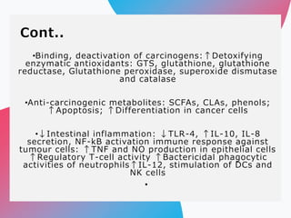 Probiotics and its mechanism | PPTX