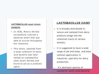 Probiotics and its mechanism | PPTX