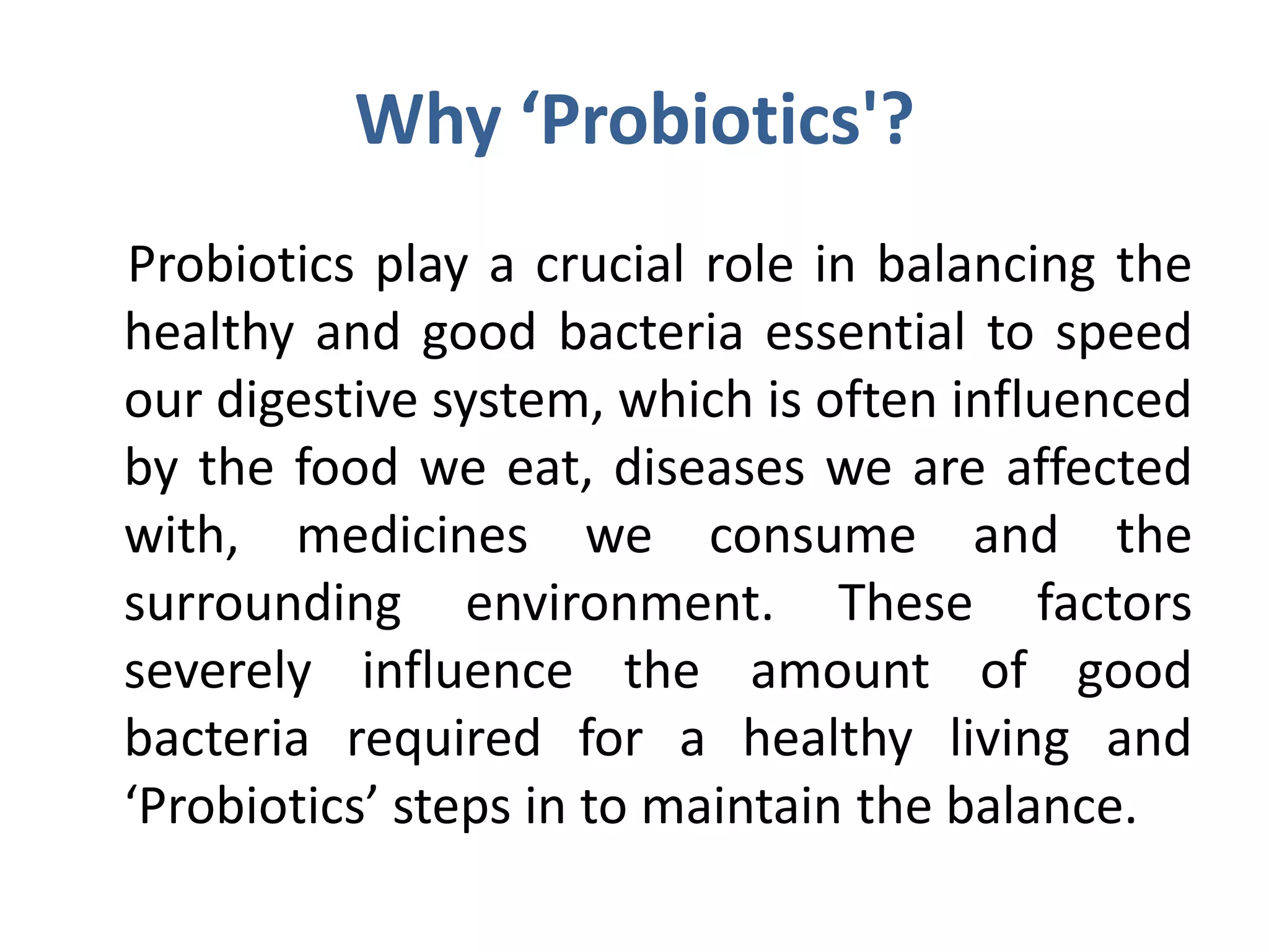 Probiotics & functional foods | PPTX