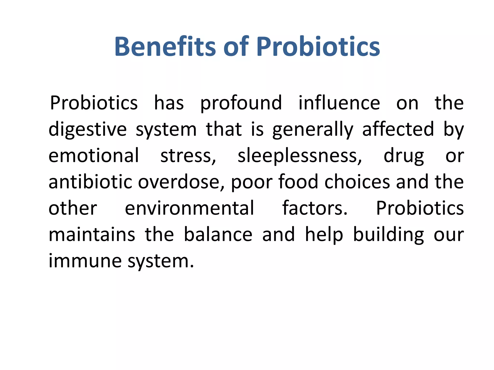 Probiotics & functional foods | PPTX