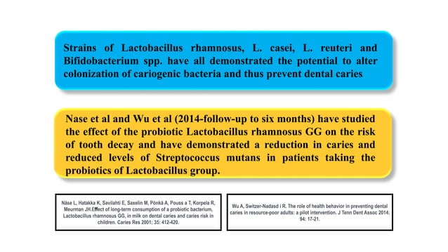 Probiotics in Dentistry | PPTX