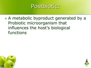 PRE & PROBIOTICS | PPTX