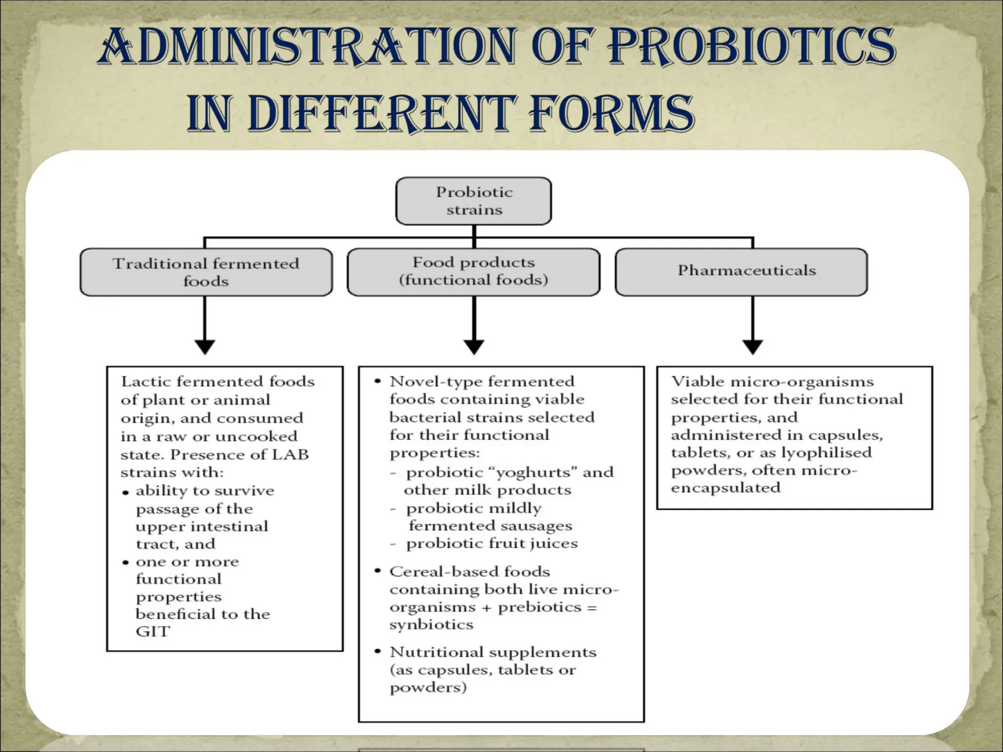 Probiotics “A Bacterial Therapy microbes | PPT