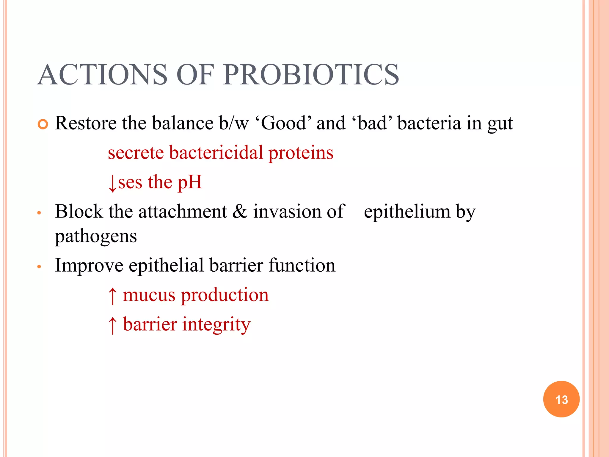 Probiotics ppt | PPTX