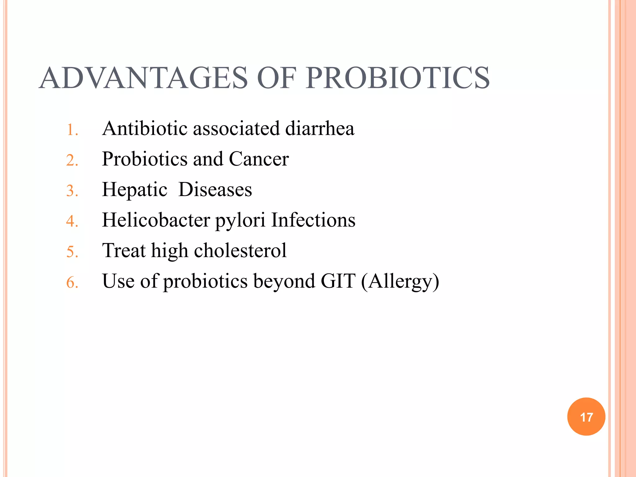 Probiotics ppt | PPTX