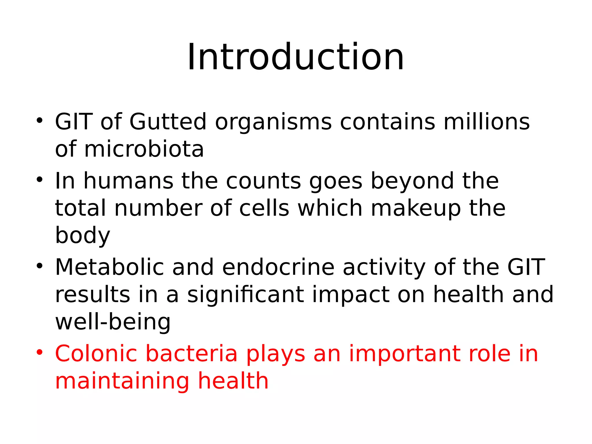 Probiotics , prebiotics and synbiotics | PPT Probiotics , prebiotics and synbiotics | PPT