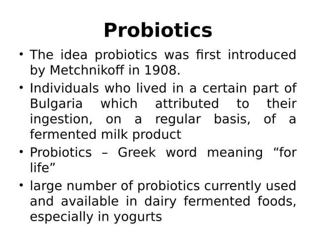 Probiotics , prebiotics and synbiotics | PDF | Digestive Disorders ...