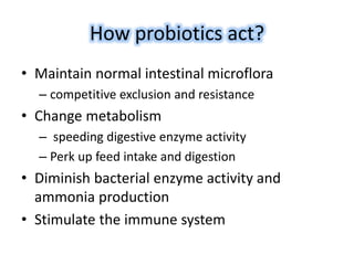 Probiotics- unfolding their potential in boosting poultry industry | PPTX