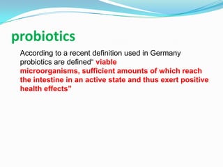 Probiotics | PPTX
