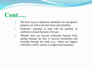Probiotics | PPTX