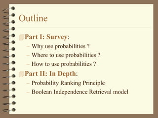Probablistic information retrieval | PPT