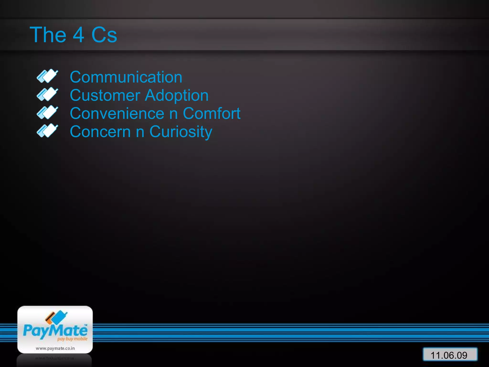Mobile Banking - The 4 Cs | PPT