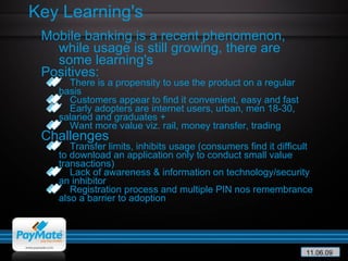 Mobile Banking - The 4 Cs | PPT
