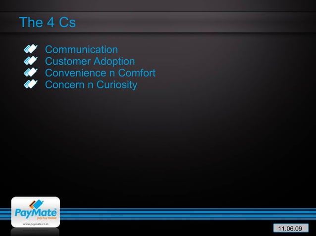 Mobile Banking - The 4 Cs | PPT