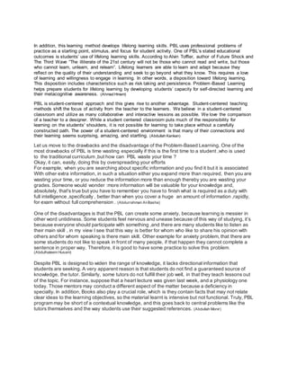 Problem Based Learning | PDF