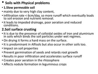 Minerology and classification of different problamaticsoil | PPT