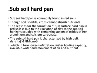 Minerology and classification of different problamaticsoil | PPTX