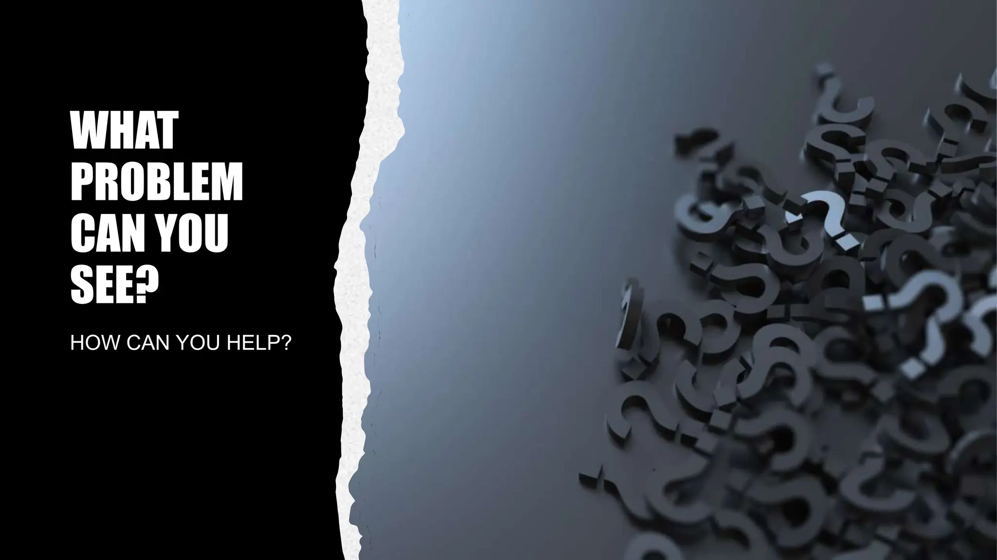 Describing problem, telling problem, solution | PPTX