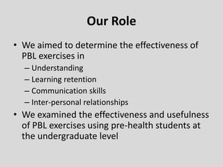 Problem based learning | PPT