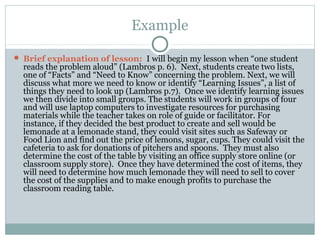 Problem based learning | PPT