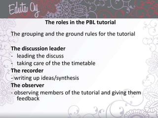 The Principles of Problem-based learning | PPT