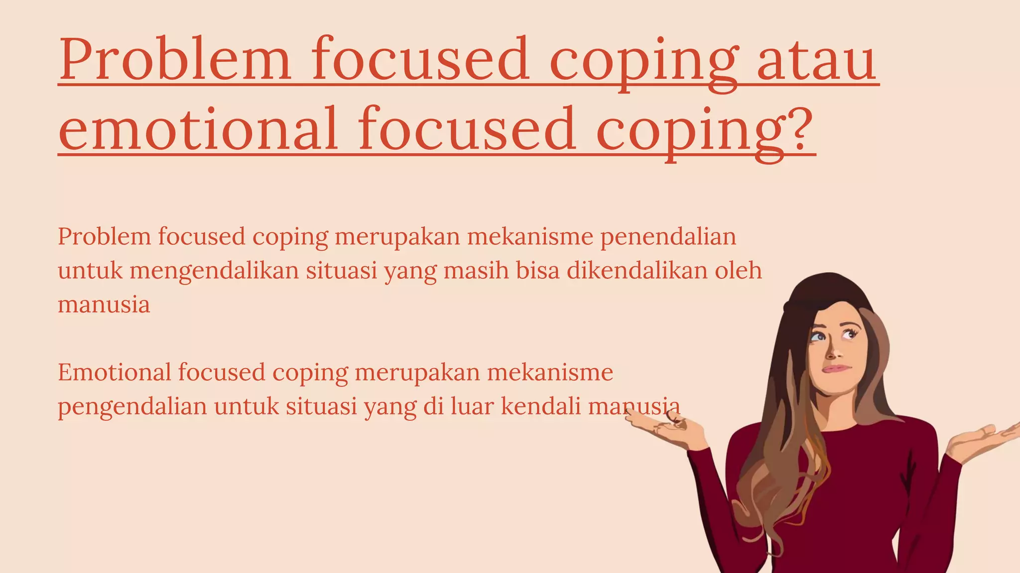 Problem focused and emotion focused coping (2) | PPT