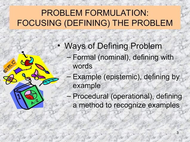 The Problem Formulation PowerPoint Presentation | PPT