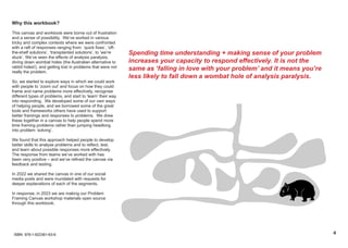 Problem-Framing-Canvas-Handbook.pdf | Arts and Crafts | Hobbies & Interests