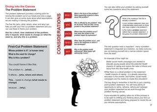 Problem-Framing-Canvas-Handbook.pdf | Arts and Crafts | Hobbies & Interests