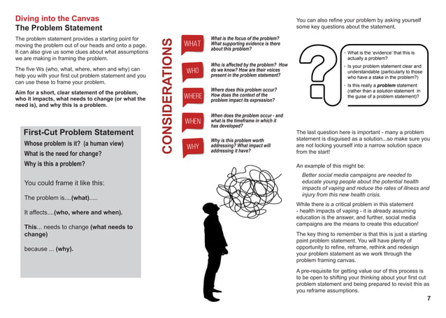 Problem-Framing-Canvas-Handbook.pdf | Arts and Crafts | Hobbies & Interests