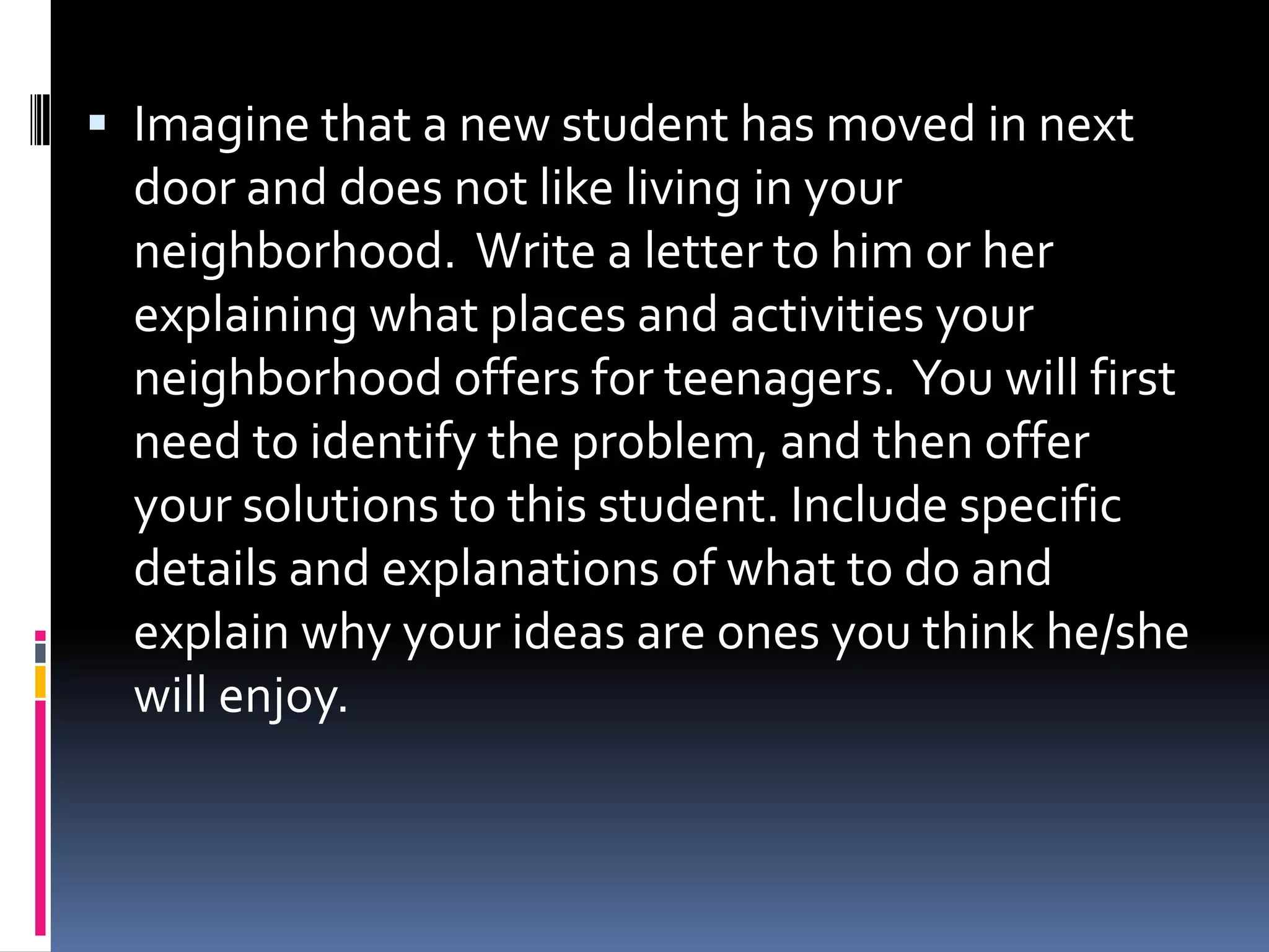 Problem solution-writing-prompts | PPTX | Education