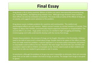 Problem-Solution Essay- Part 1 | PDF