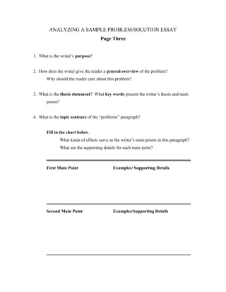 Problem solution exercises | PDF