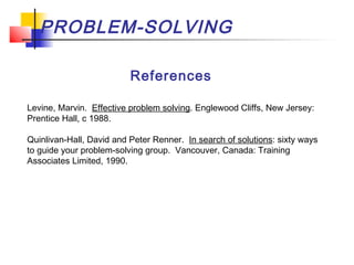 Problem solving | PPT