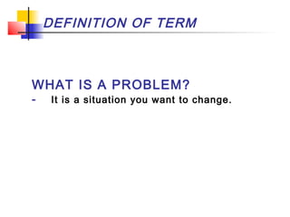 Problem solving | PPT