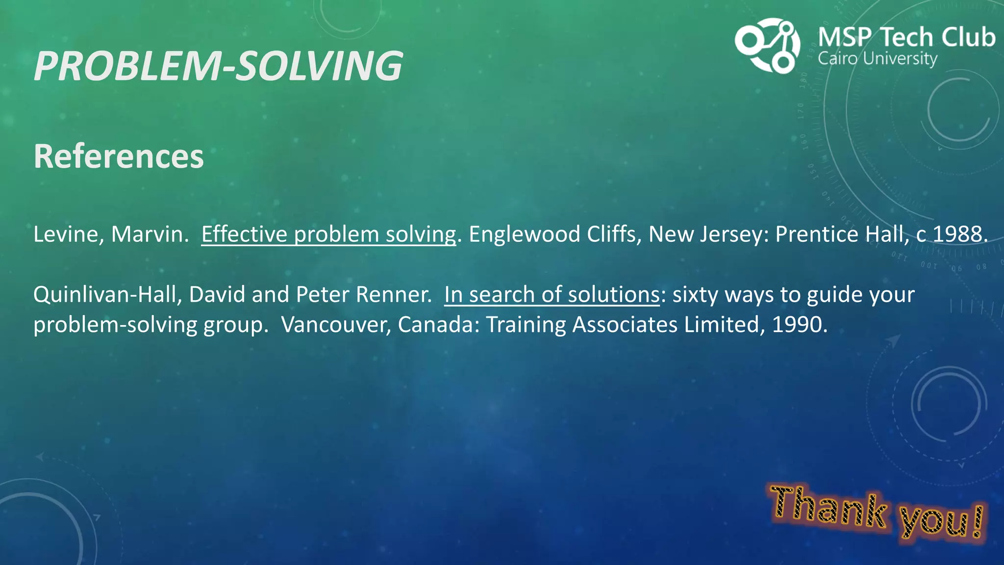 Problem solving | PPT