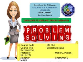 Problem solving | PPTX