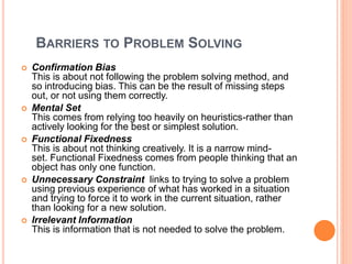 Mental Problem Solving Set