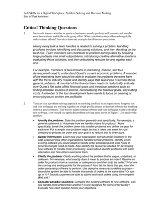 Problem Solving and Decision Making Illustrated Course Guides 2nd ...