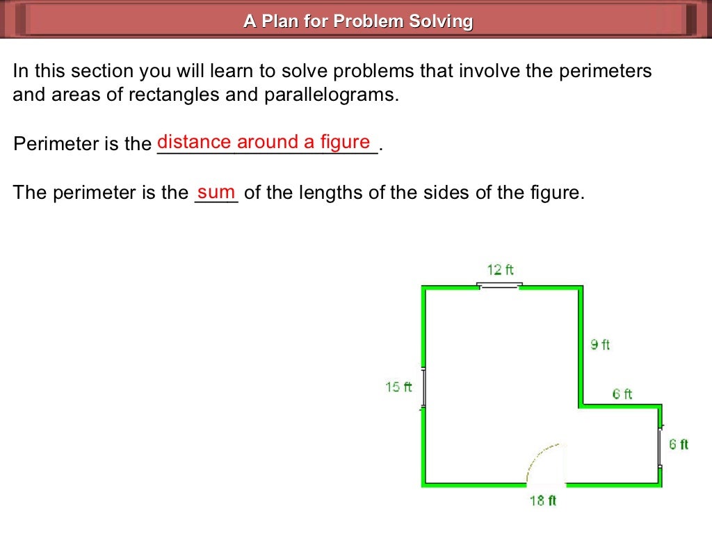 Problem Solving Geometry 1 6 Problem Solving Geometry 1 6