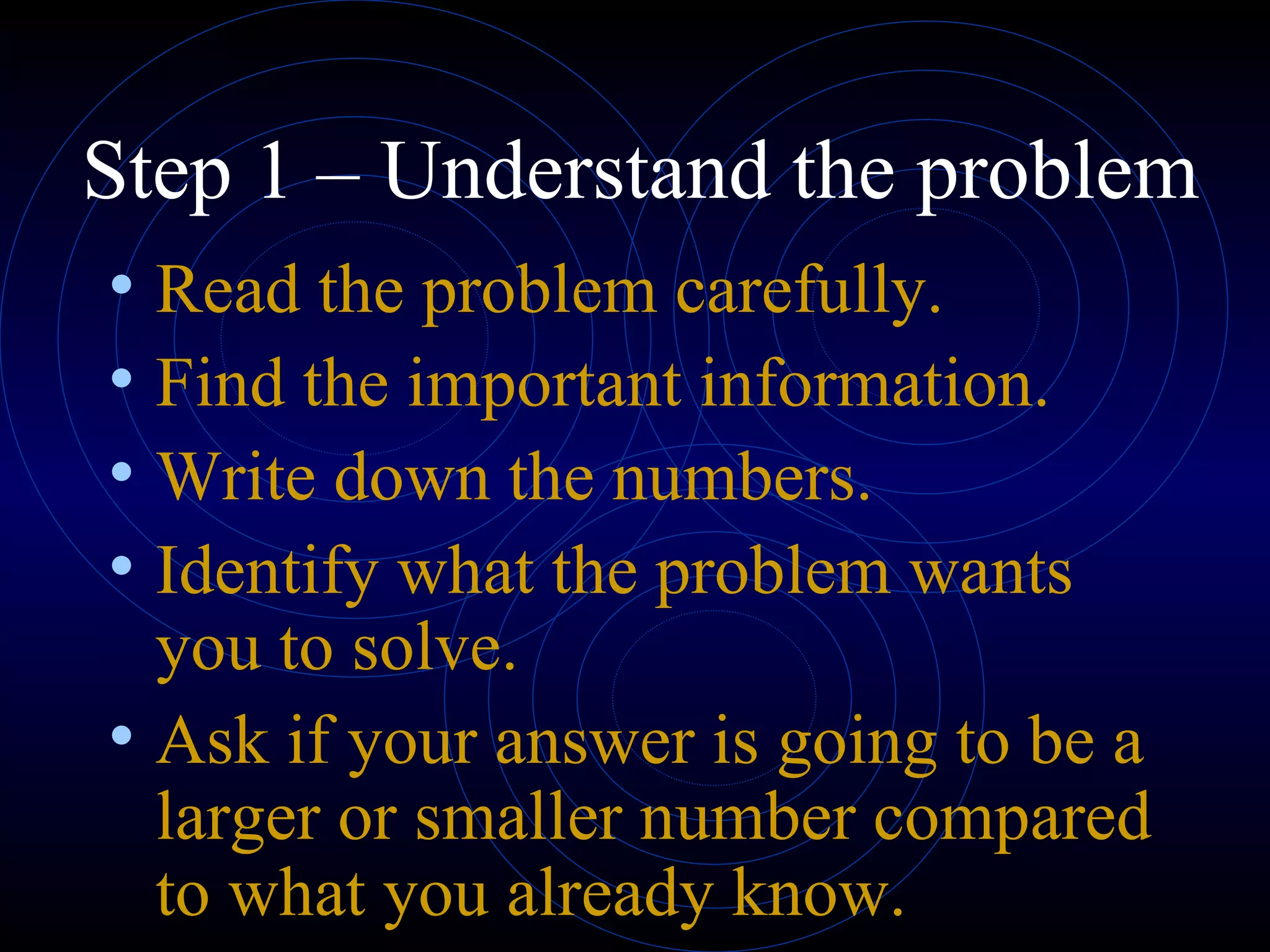 Problem Solving | PPT | Free Download