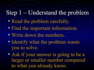 Problem Solving | PPT
