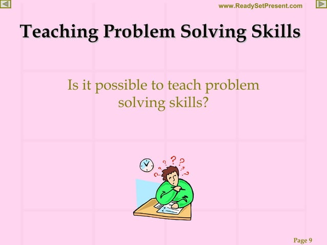 PROBLEM SOLVING POWERPOINT | PPT