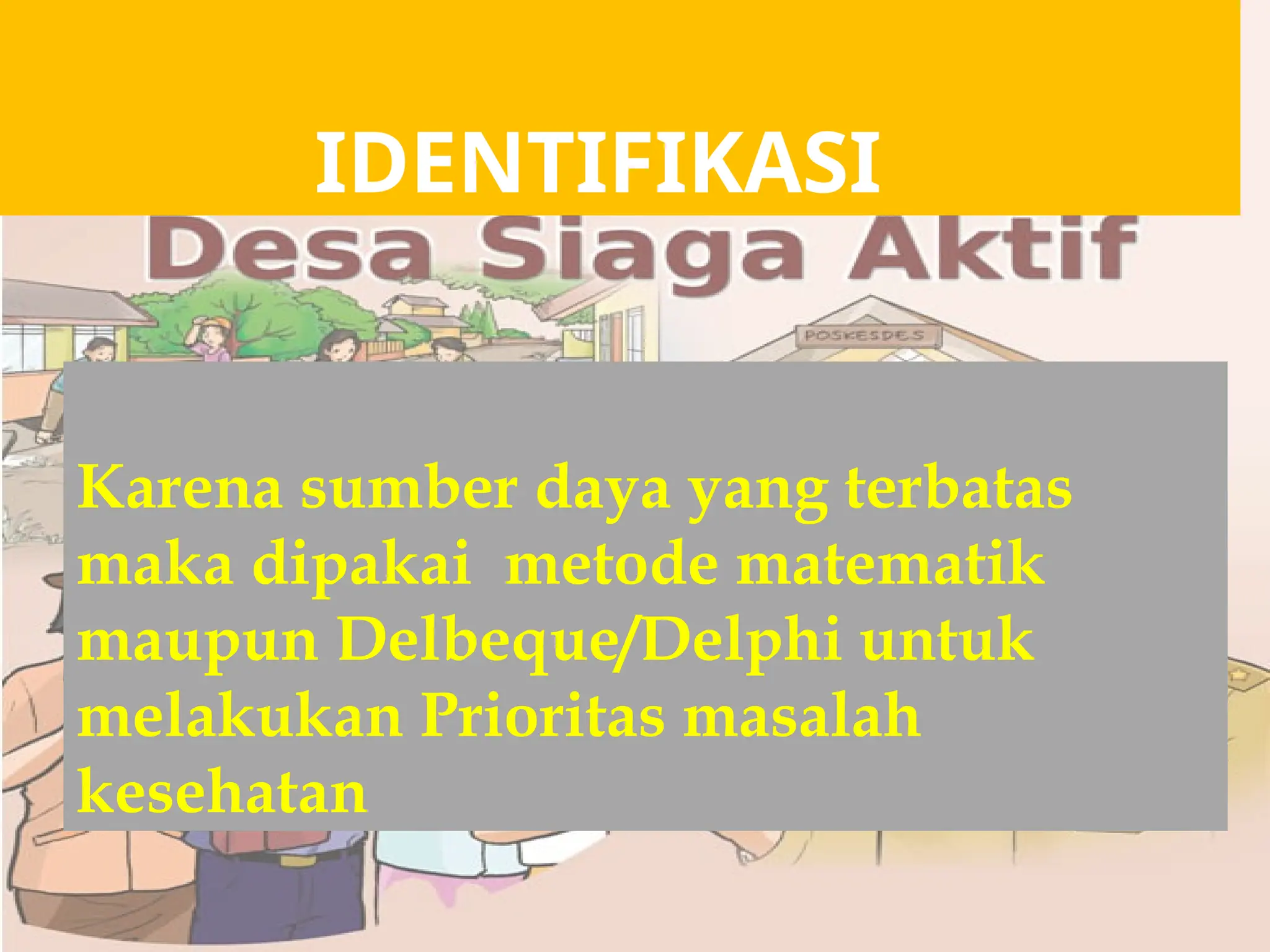 problem solving dalam kesehatan untuk penentuan prioritas masalah ...