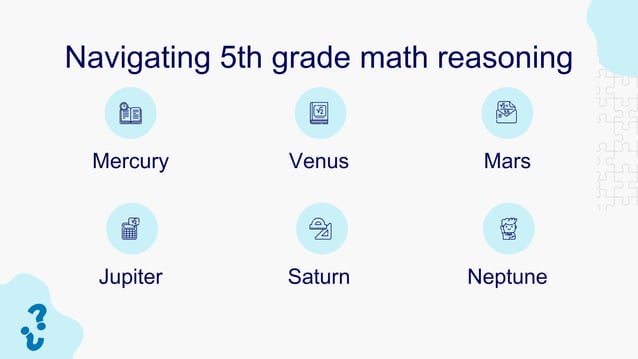 Problem-Solving and Reasoning - Math - 5th grade by Slidesgo.pptx | Chemistry | Science