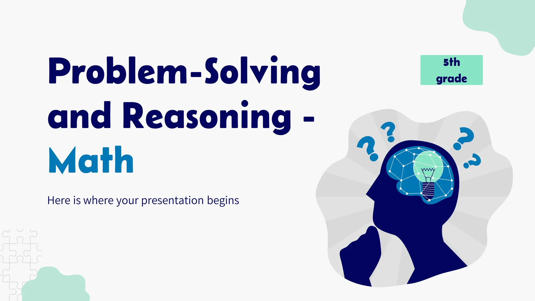 Problem-Solving and Reasoning - Math - 5th grade by Slidesgo.pptx