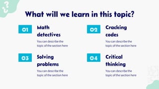 Problem-Solving and Reasoning - Math - 5th grade by Slidesgo.pptx