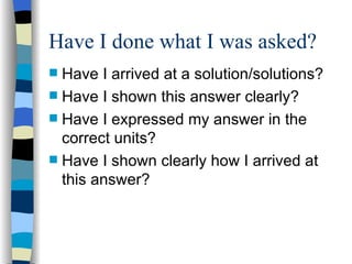 Problem solving presentation for pupils 3rd-6th | PPT