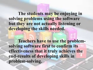 Problem solving software | PPT